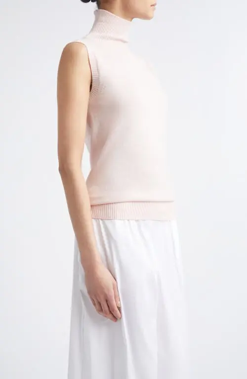 Sportmax Eschimo Sleeveless Wool Turtleneck Sweater