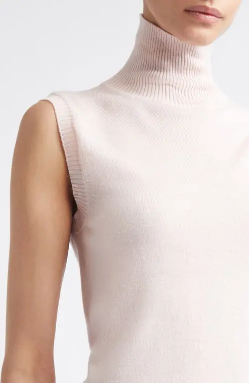 Sportmax Eschimo Sleeveless Wool Turtleneck Sweater