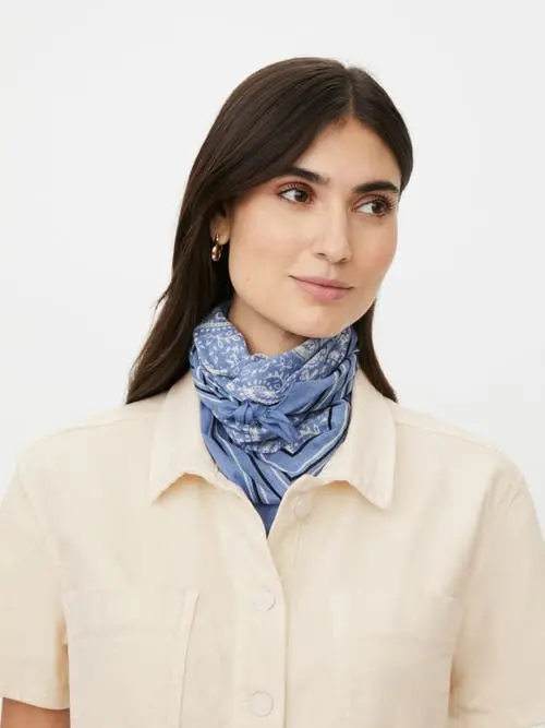 MASAI COPENHAGEN Featherlight Striped Scarf