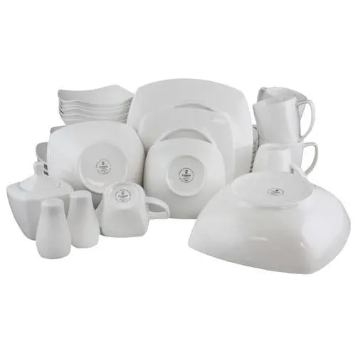 GIBSON HOME Hagen Square Dinnerware Set