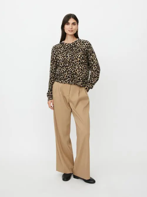 MASAI COPENHAGEN Malika Leopard Print Cardigan