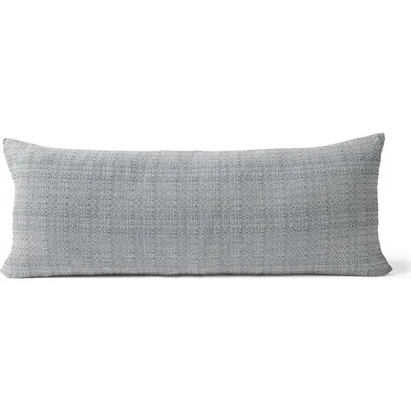 COYUCHI Lido Organic Cotton Accent Pillow Cover - Undyed/gulf