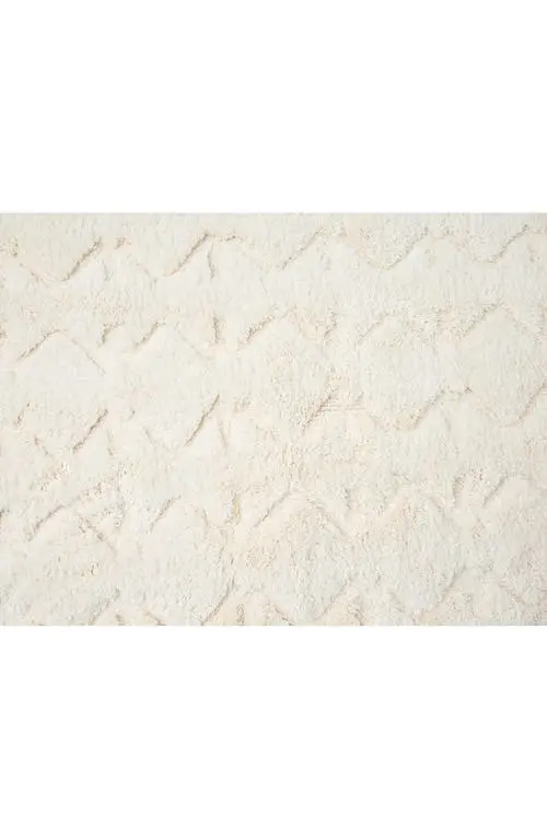 COYUCHI Diamond Shag Organic Cotton - Undyed