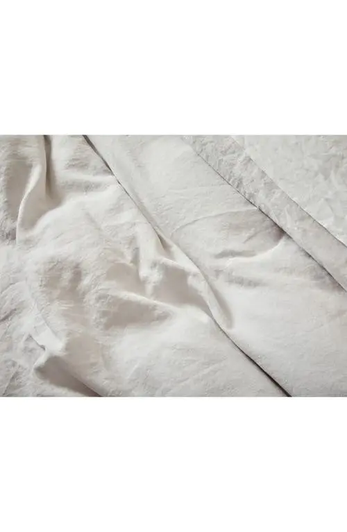 COYUCHI Relaxed Organic Linen Pillow Sham - Fog