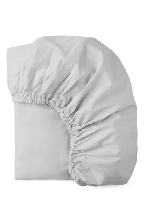 COYUCHI Cloud Soft Organic Cotton Sateen Fitted Sheet