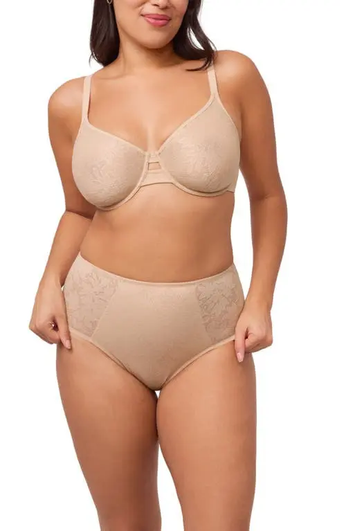 MONTELLE INTIMATES Contoure Smoothing Briefs - Sand