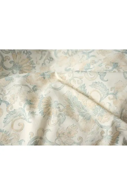 COYUCHI Solana Organic Cotton Duvet Cover - Tidal/doe
