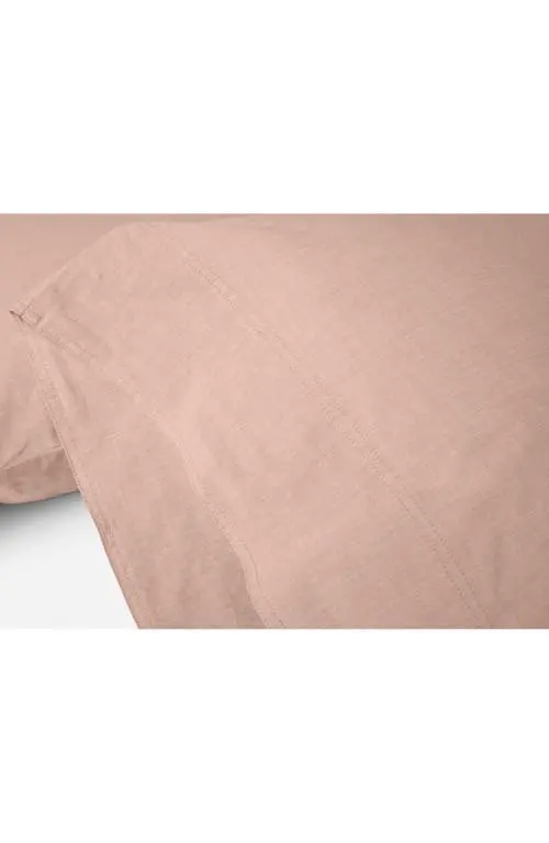 COYUCHI Crinkled Organic Cotton Percale Sheet Set