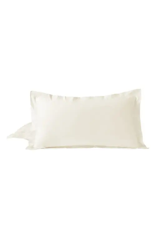 COYUCHI Cloud Soft Organic Cotton Sateen Sham - Undyed