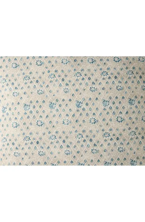 COYUCHI Coral Bell Print Pillow Cover - Cerulean