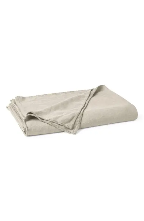 COYUCHI Helena Organic Linen Blanket - Sand