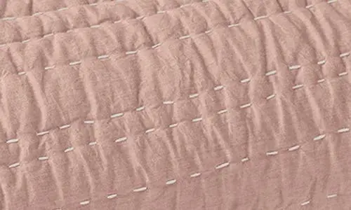 COYUCHI Channel Hand Stitched Organic Cotton Blanket