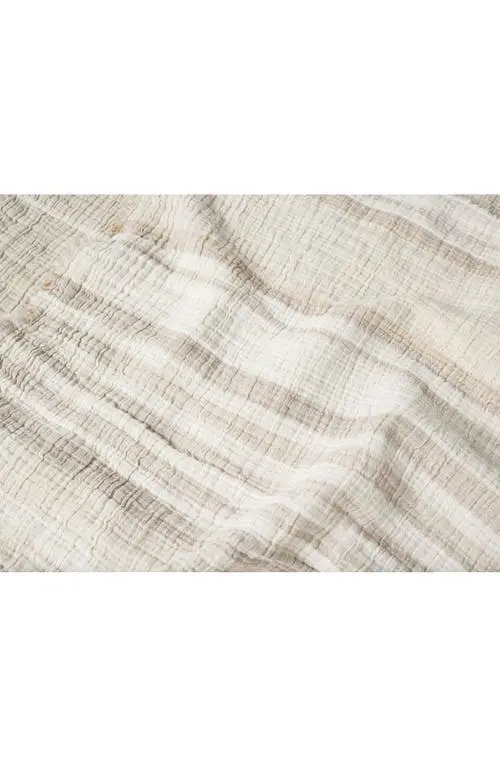 COYUCHI Topanga Organic Cotton Matelassé Blanket