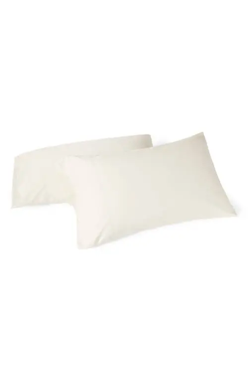 COYUCHI Classic Organic Cotton Sateen Pillowcases - Undyed