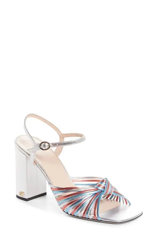 Valentino Garavani Annet Ankle Strap Sandal - Silver