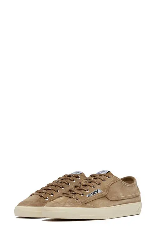 AUTRY Windscape Low Leather Sneaker - Suede/sugar Foam