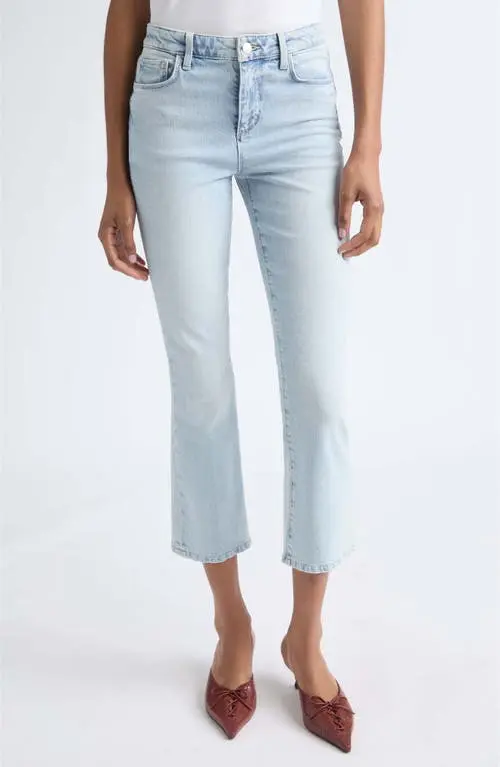 L'AGENCE Tati High Waist Crop Jeans - Cabo
