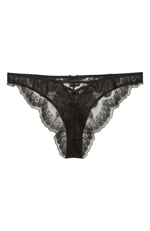 FLEUR DU MAL Mila Cheeky Briefs - Black