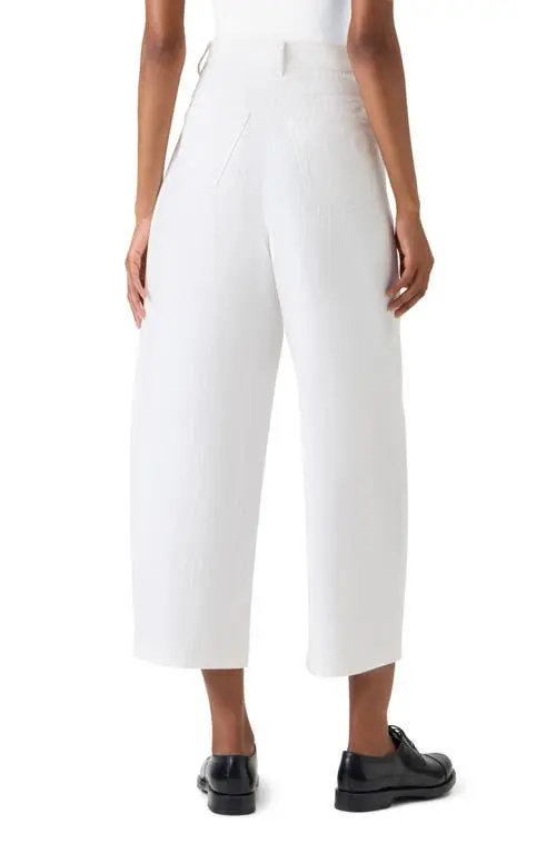 Akris Cropped Barrel Leg Jeans