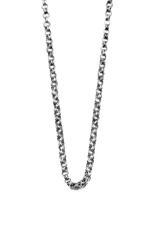 SERGE DENIMES Sterling Maille Chain Necklace - Silver