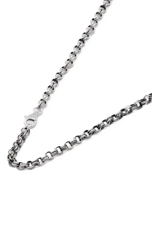 SERGE DENIMES Sterling Maille Chain Necklace