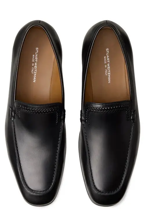 STUART WEITZMAN Dalton Loafer - Black
