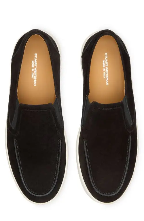 STUART WEITZMAN Dwight Loafer - Black