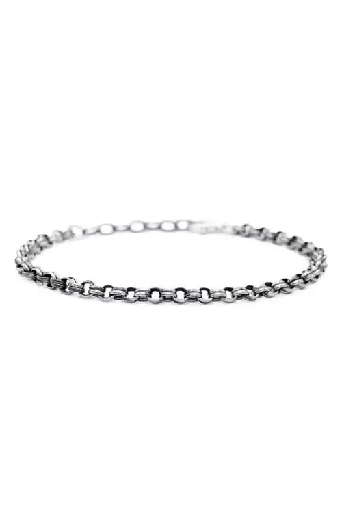 SERGE DENIMES Sterling Chain Bracelet