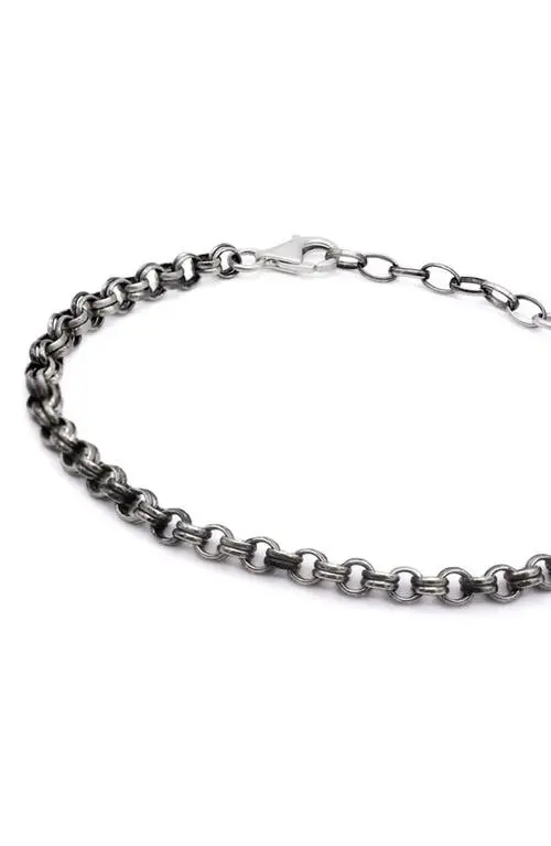 SERGE DENIMES Sterling Chain Bracelet