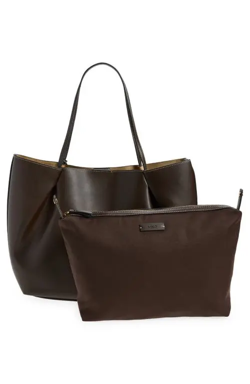 Mango Isabel Faux Leather Tote