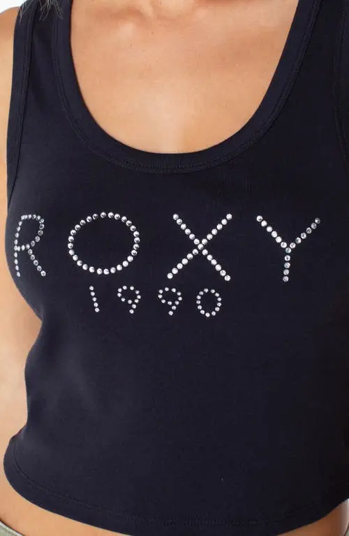 Roxy Shine Bright Rib Tank - Phantom