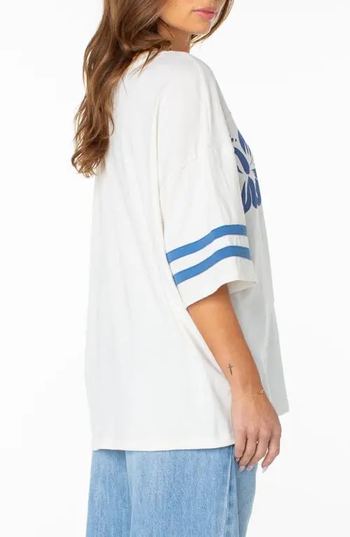 Roxy Game Day Oversize Graphic T-shirt
