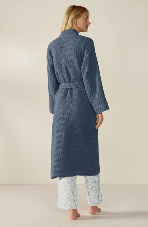 COYUCHI Gender Inclusive Organic Cotton Waffle Texture Robe