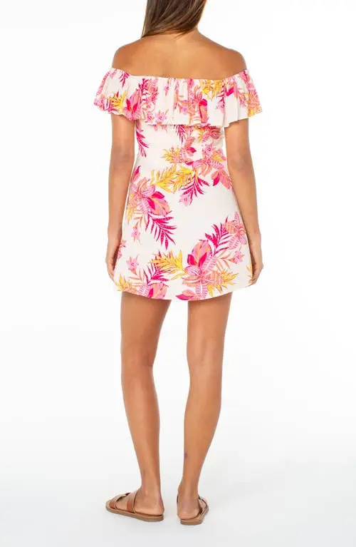 Roxy Clear Sky Off The Shoulder Mini Sundress