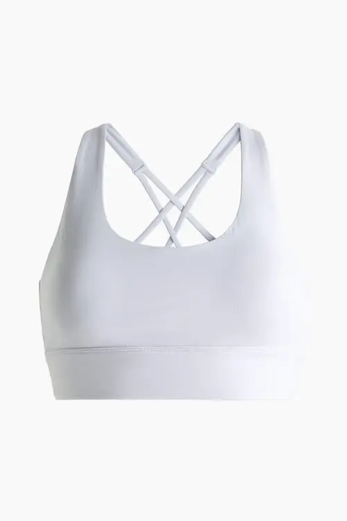 H&M Support Sports Bra With Softmove - Lilac