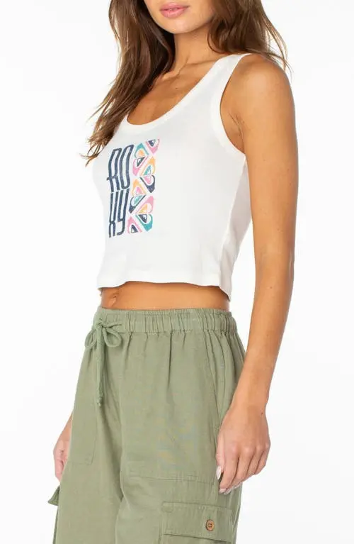 Roxy Oceanview Crop Rib Tank