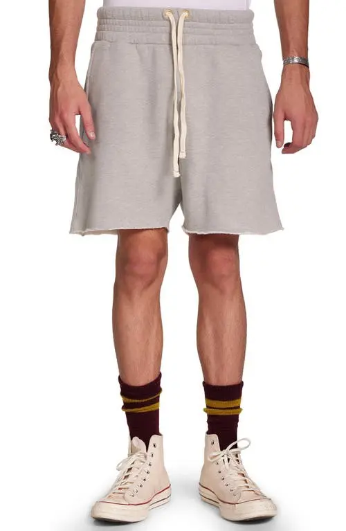LES TIEN Heavyweight Yacht Shorts - Heather Grey