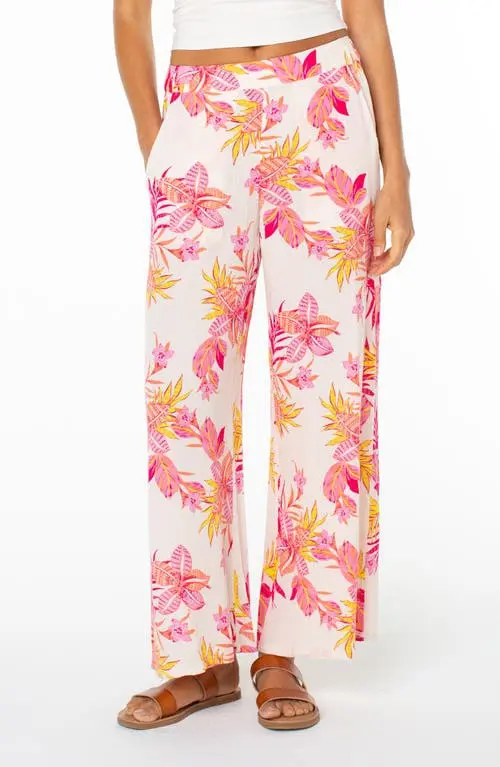 Roxy Midnight Avenue Floral Wide Leg Pants - Dew