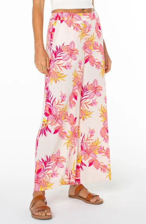 Roxy Midnight Avenue Floral Wide Leg Pants