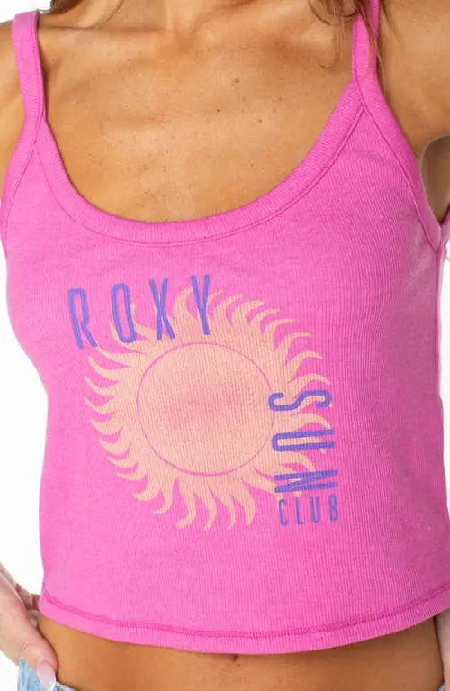 Roxy Sun Club Wanderer Cropped Tank