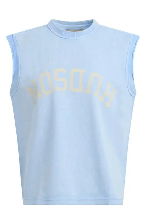 Hudson Jeans Leo Cut Off Logo Graphic T-shirt