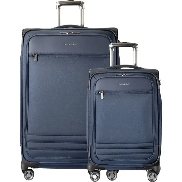 RICARDO BEVERLY HILLS Ashbury Softside Expandable 2-piece Luggage Set - Navy