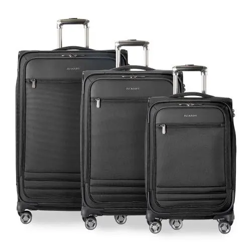 RICARDO BEVERLY HILLS Ashbury Softside Expandable 3-piece Luggage Set - Black
