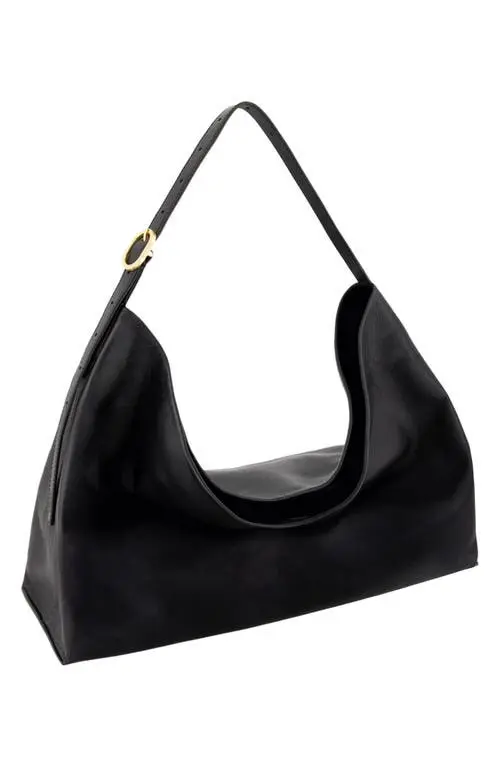 Vince Medium Plonge Vivian Leather Hobo Bag
