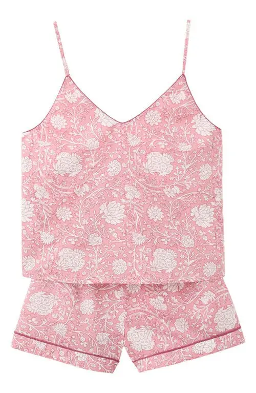 Mango Floral Print Cotton Short Pajamas