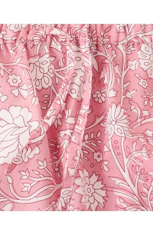Mango Floral Print Cotton Short Pajamas