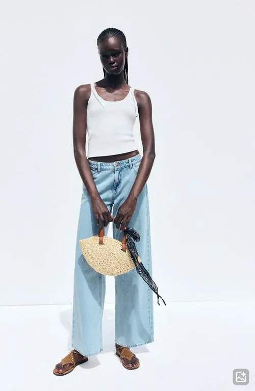 Mango Basket Shoulder Bag