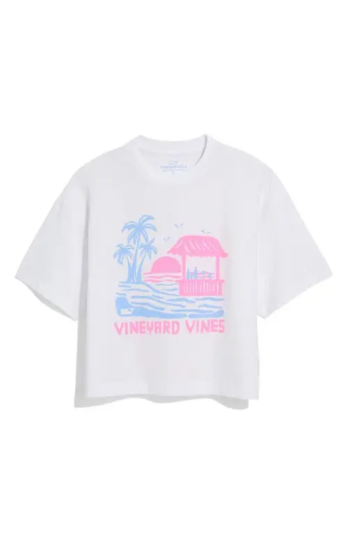 Vineyard Vines Garment Dyed Beach Bar Boxy Tee