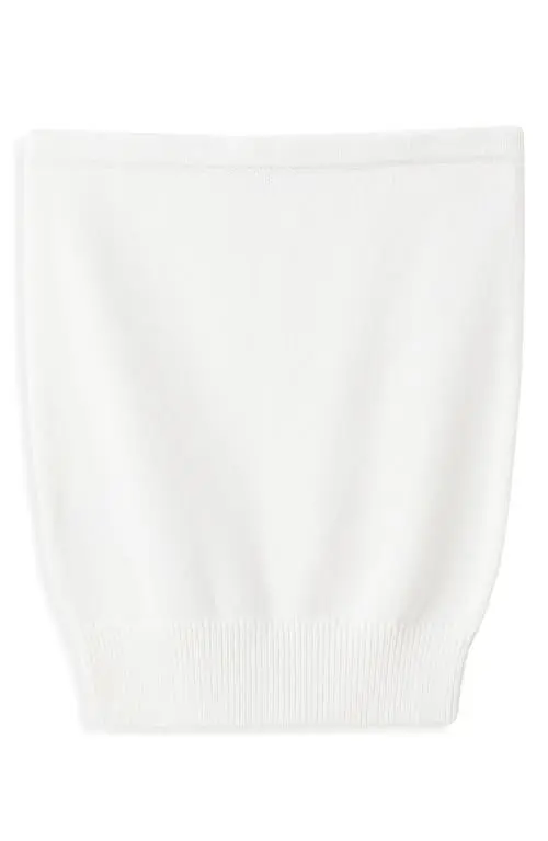 Mango Strapless Cotton Jersey Tube Top