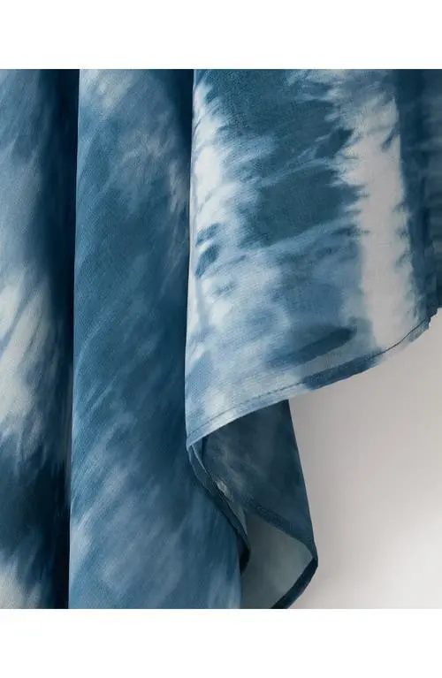 Mango Tie Dye Cape Top